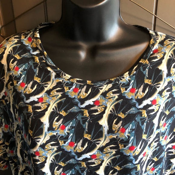 LuLaRoe | Tops | Halloween Lularoe Maleficent Witch Disney Irma | Poshmark
